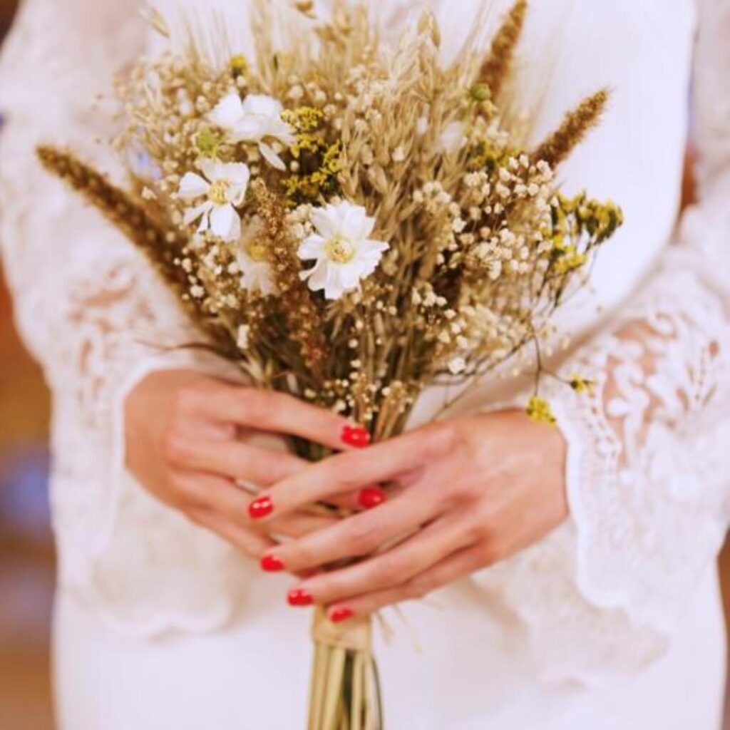 RAMO NOVIA PRESERVADO - Blanco Azahar