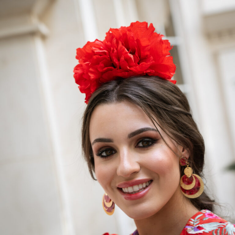 Flores de Flamenca Online Blanco Azahar